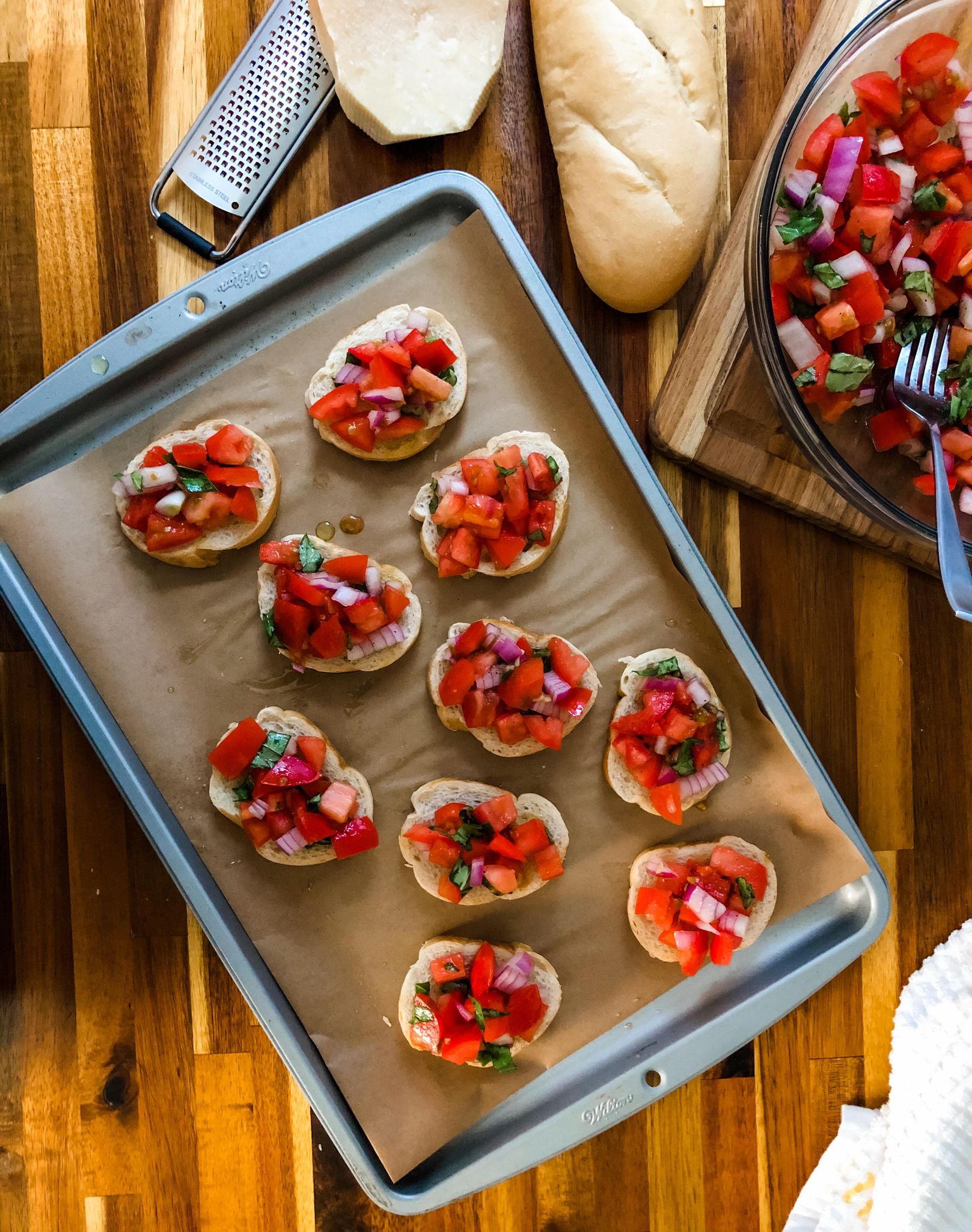 Bruschetta Crostini - Espresso and Lime