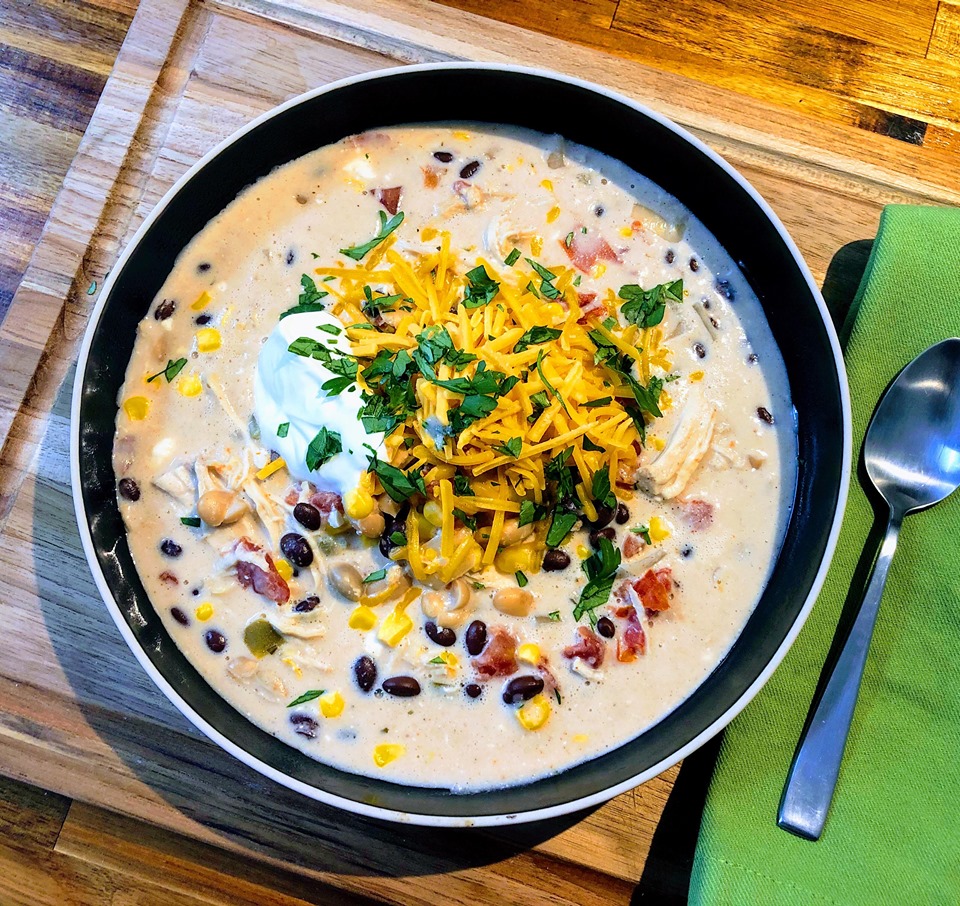 Chicken Chili Blanco - Espresso and Lime