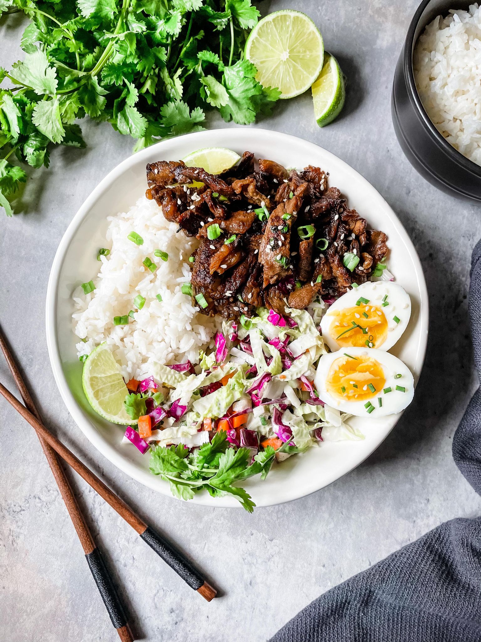 Bulgogi Rice Bowl - Espresso and Lime