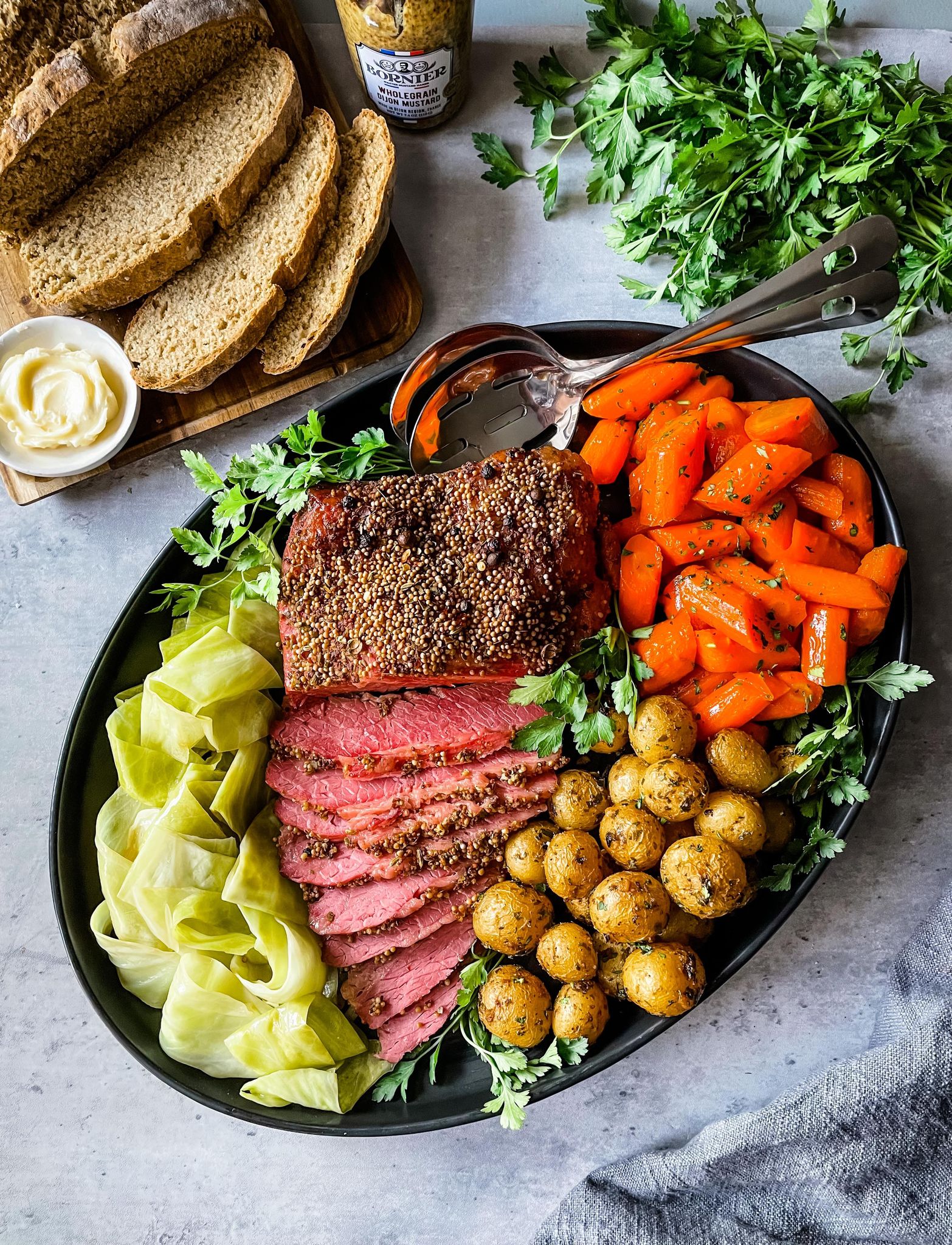 Corned Beef & Cabbage Dinner - Espresso and Lime
