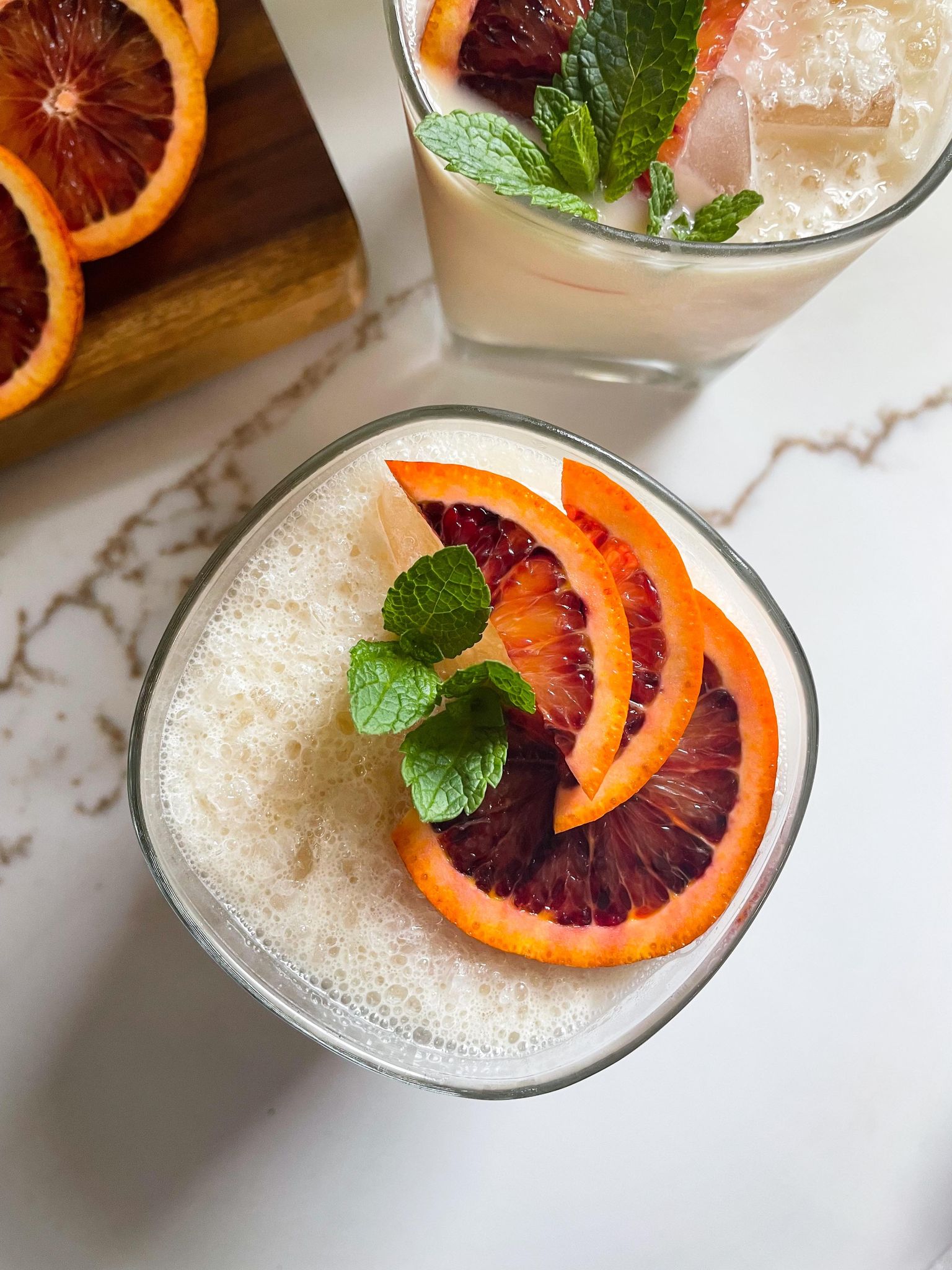 Blood Orange Slush - Espresso and Lime